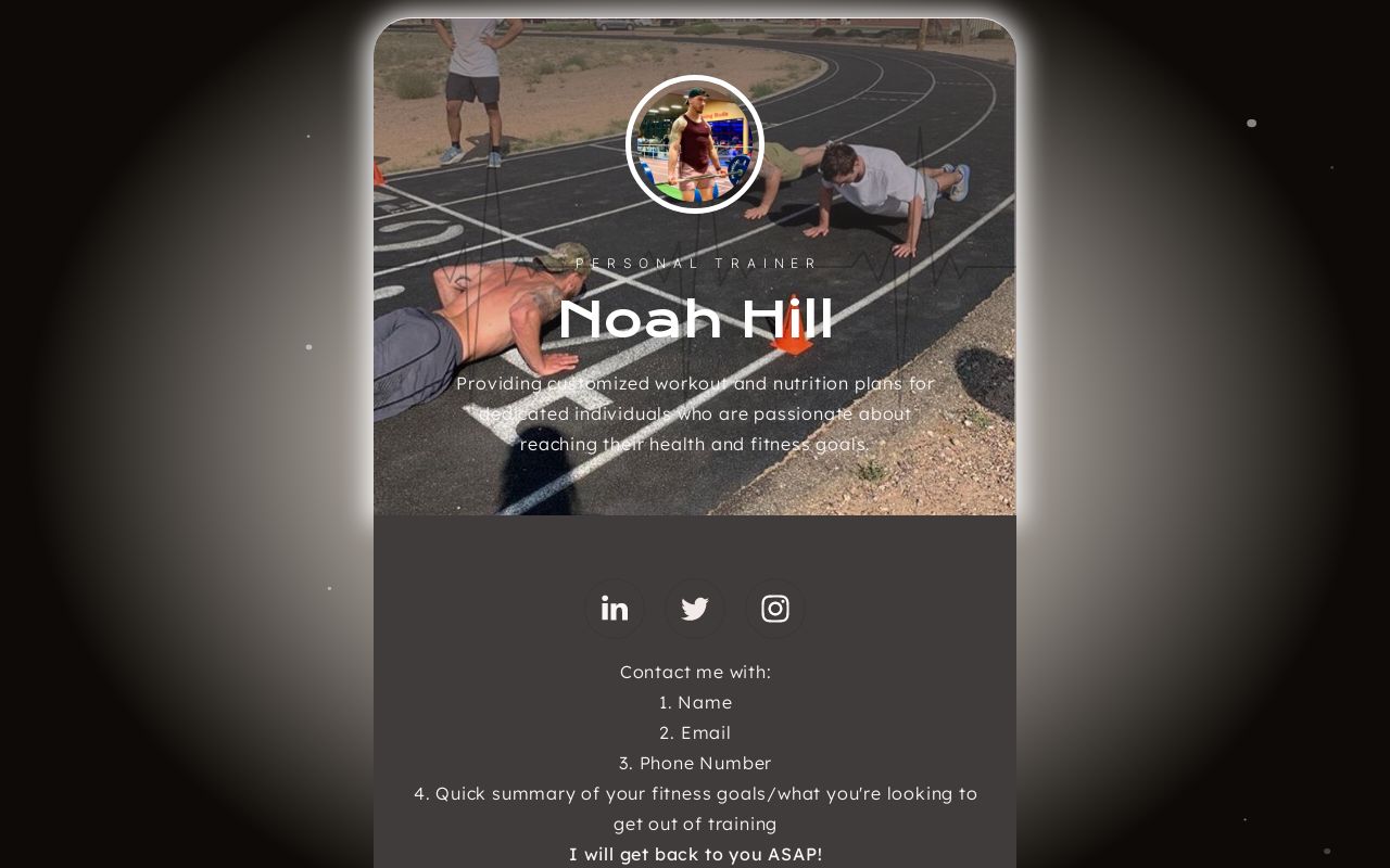 NoahHillTraining